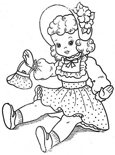 Kumpulan Mewarnai Boneka Paling Bagus dan Terlengkap - Blog Pengajar Tekno